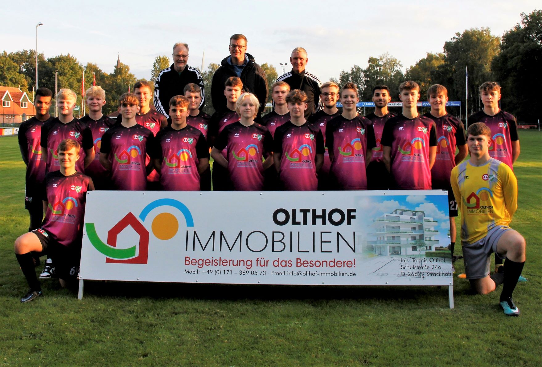 Neue gesponsorte Trikots eingetroffen