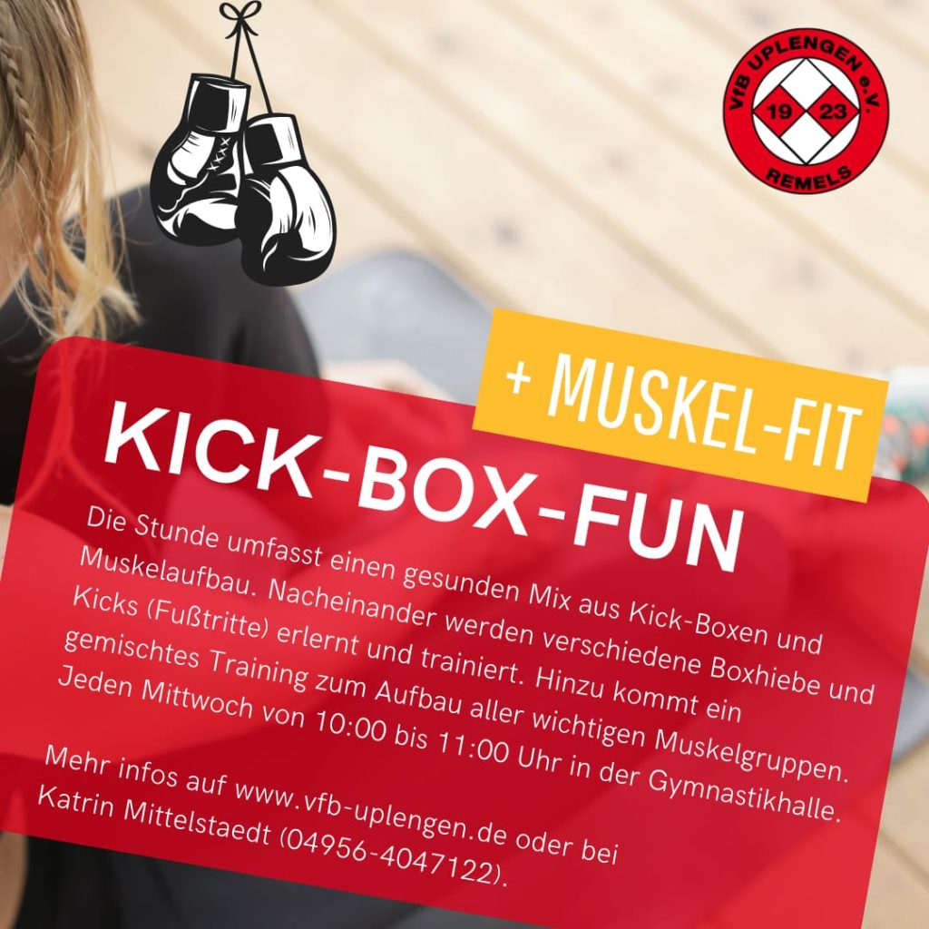 KICK-BOX-FUN UND MUSKEL-FIT